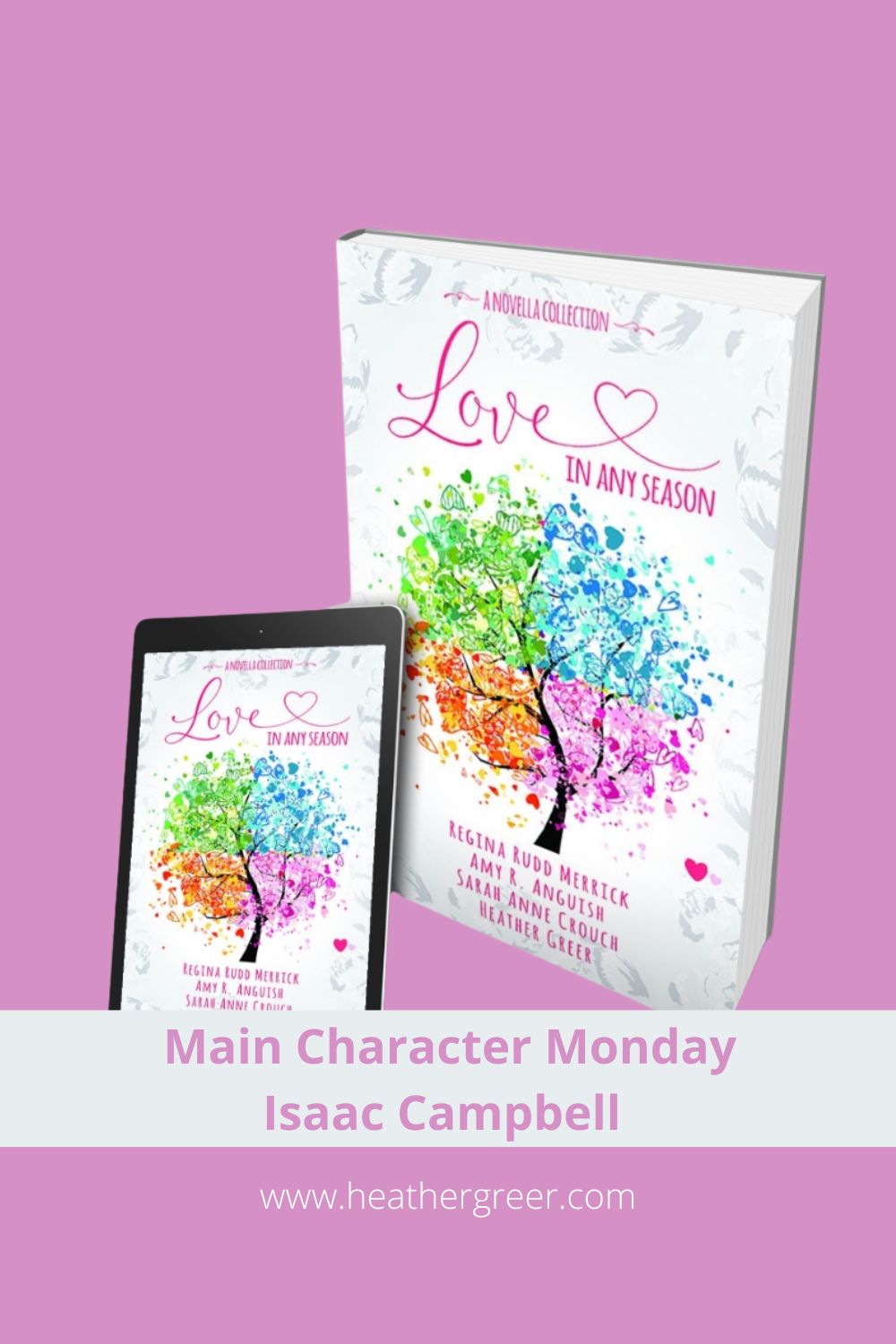 Main Character Monday Interview: Isaac Campbell - Heather Greer ...