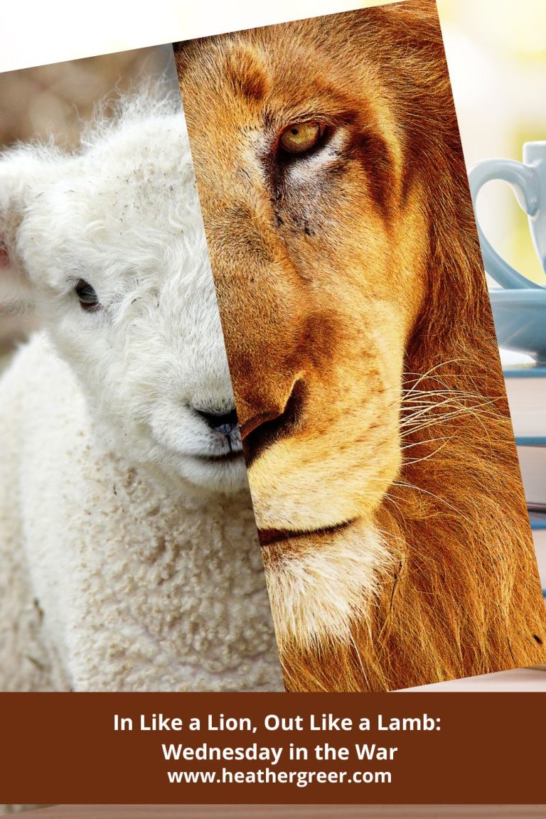 In Like a Lion, Out Like a Lamb: Wednesday in the Word - Heather Greer ...